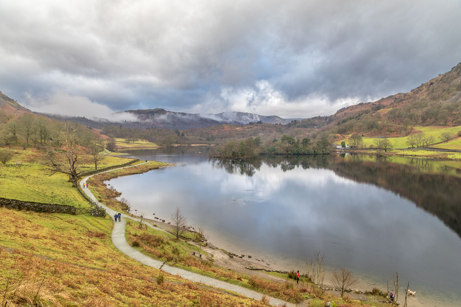 Rydal Water Walk Rydal Walk Loughrigg Terrace Lake District Walks
