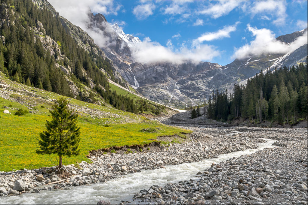 Gasterntal walk - walks from Kandersteg - Bernese Oberland walks